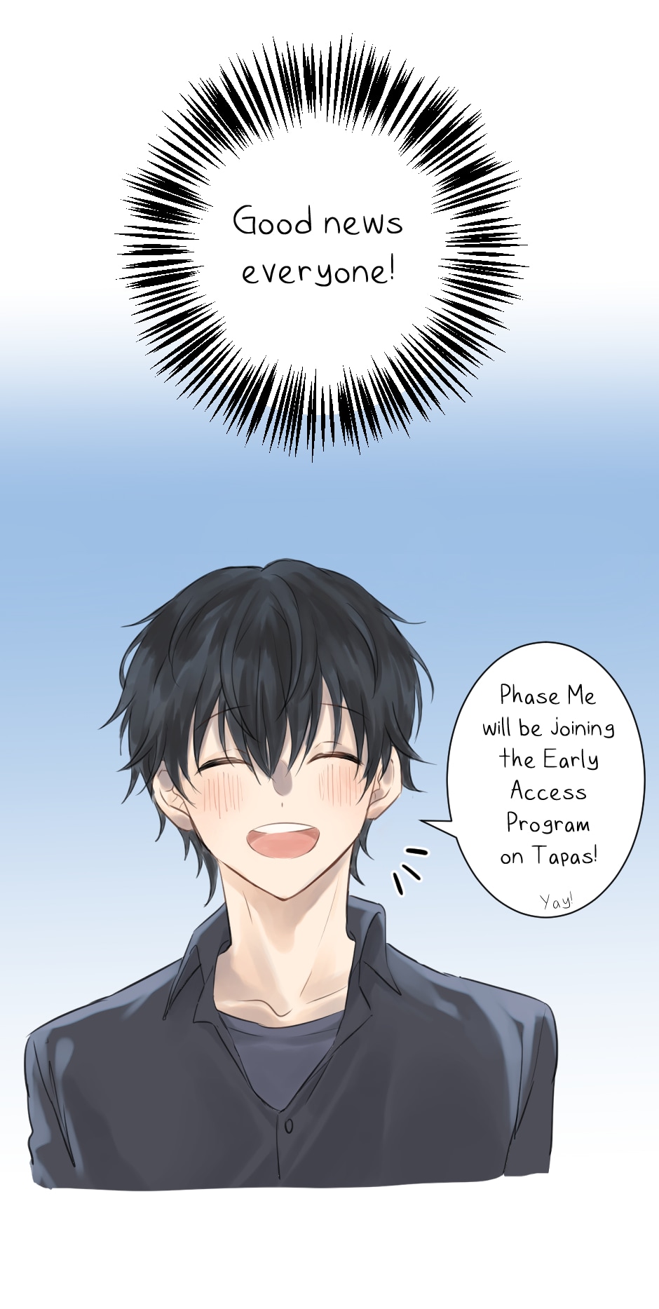 Read Phase Me :: Announcement | Tapas Comics