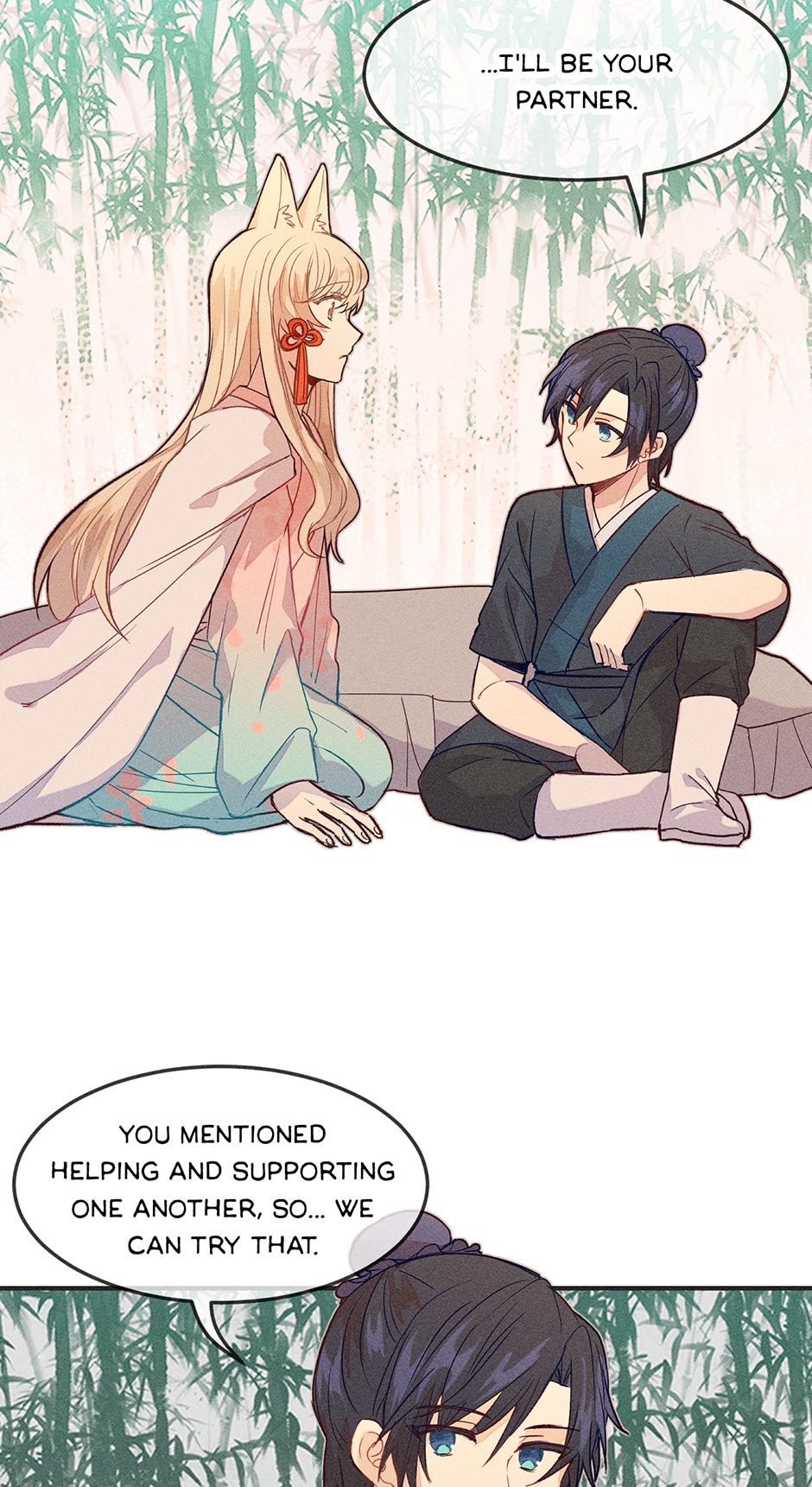 Read The Cultivator and His Contract Demon :: 4. Overthinking Again | Tapas Comics