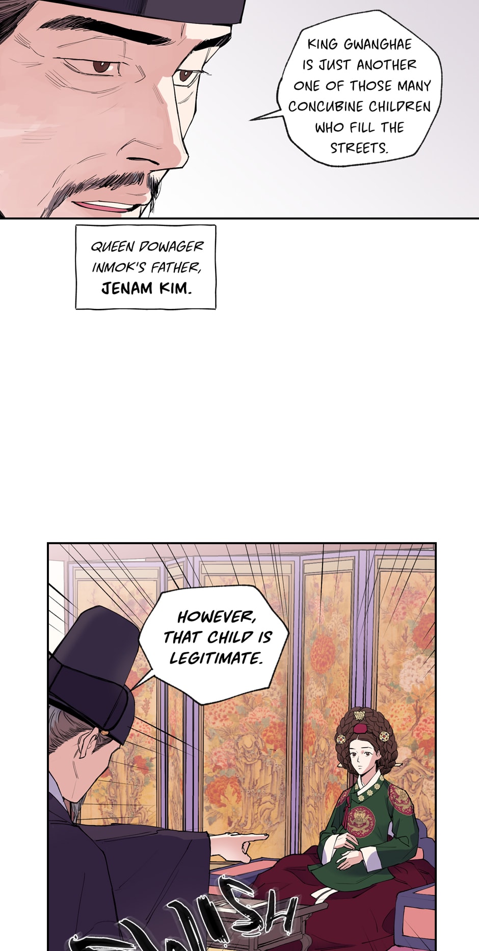 Read The Blue Guardian of the Princess :: 3. Fire Ravaging Gyeongun ...