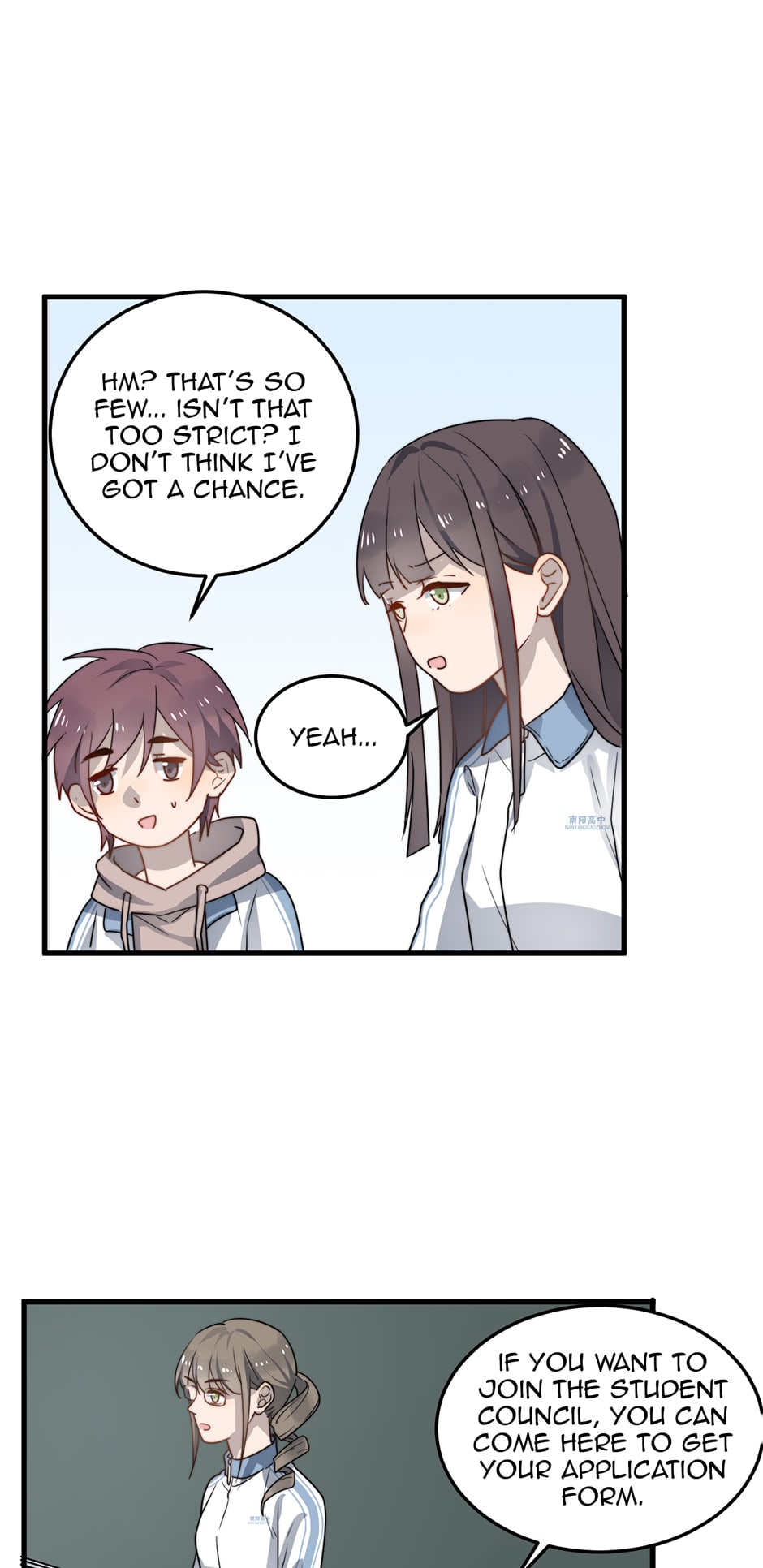 Read My Dear Nemesis :: 2. Too Close | Tapas Comics