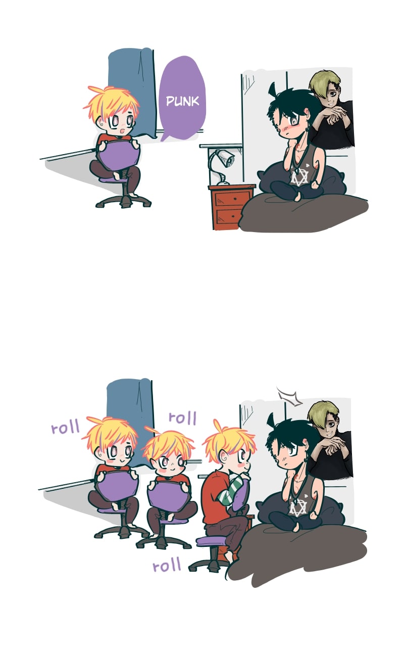 Read My Weird Roommate :: Locker Room Talk | Tapas Comics