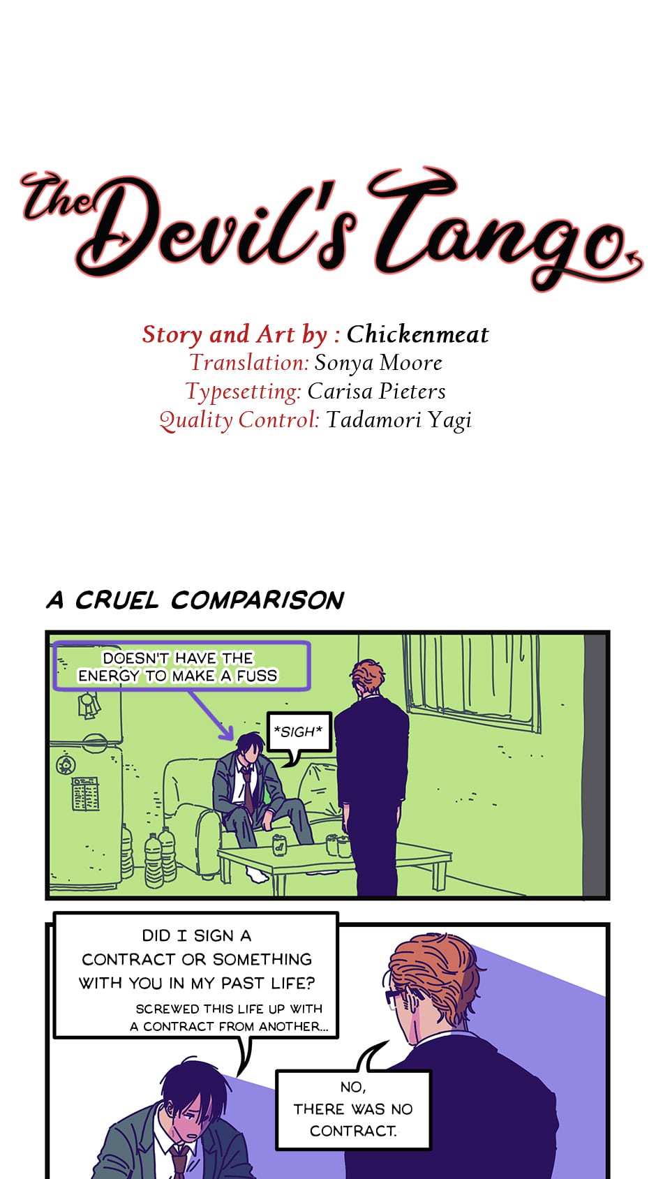 Read The Devil's Tango :: 2. Always Watching You | Tapas Comics