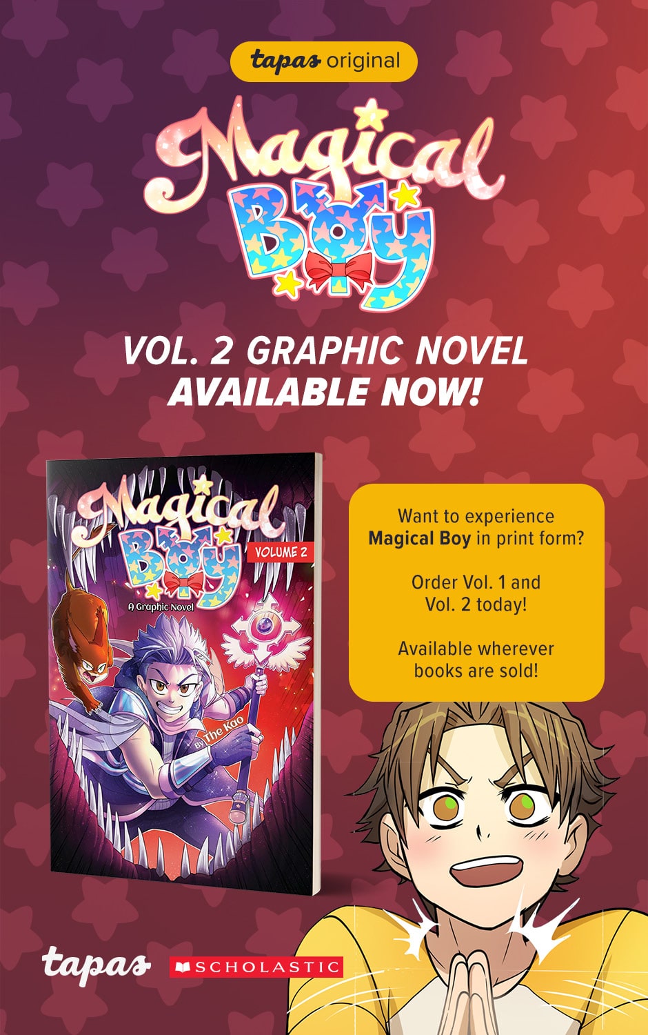 Read Magical Boy :: Volume 2 Book Now Available! | Tapas Comics