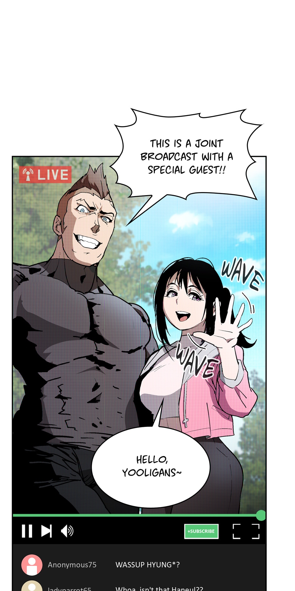 Read Monster Streamer for Gods :: 1. Monster Streamers | Tapas Comics