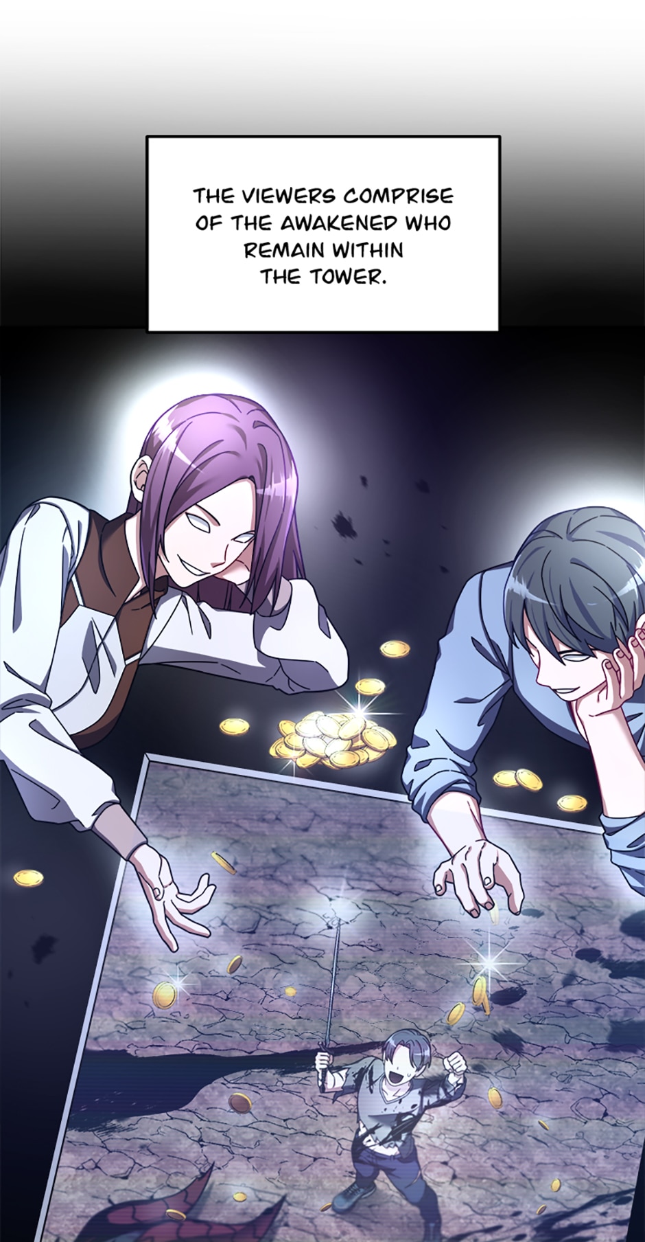 Read The Overpowered Newbie :: Episode 2 | Tapas Comics