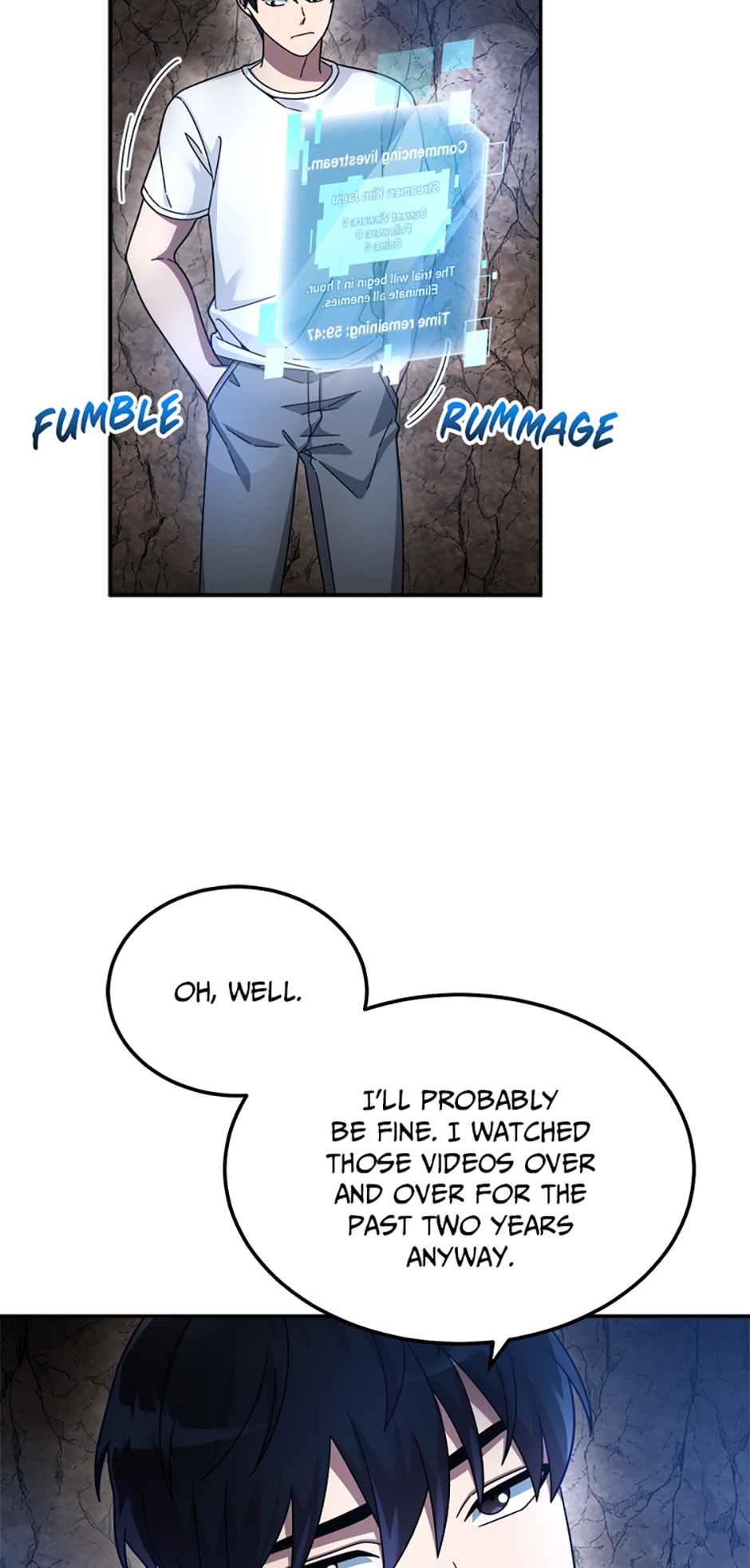 Read The Overpowered Newbie :: Episode 2 | Tapas Comics