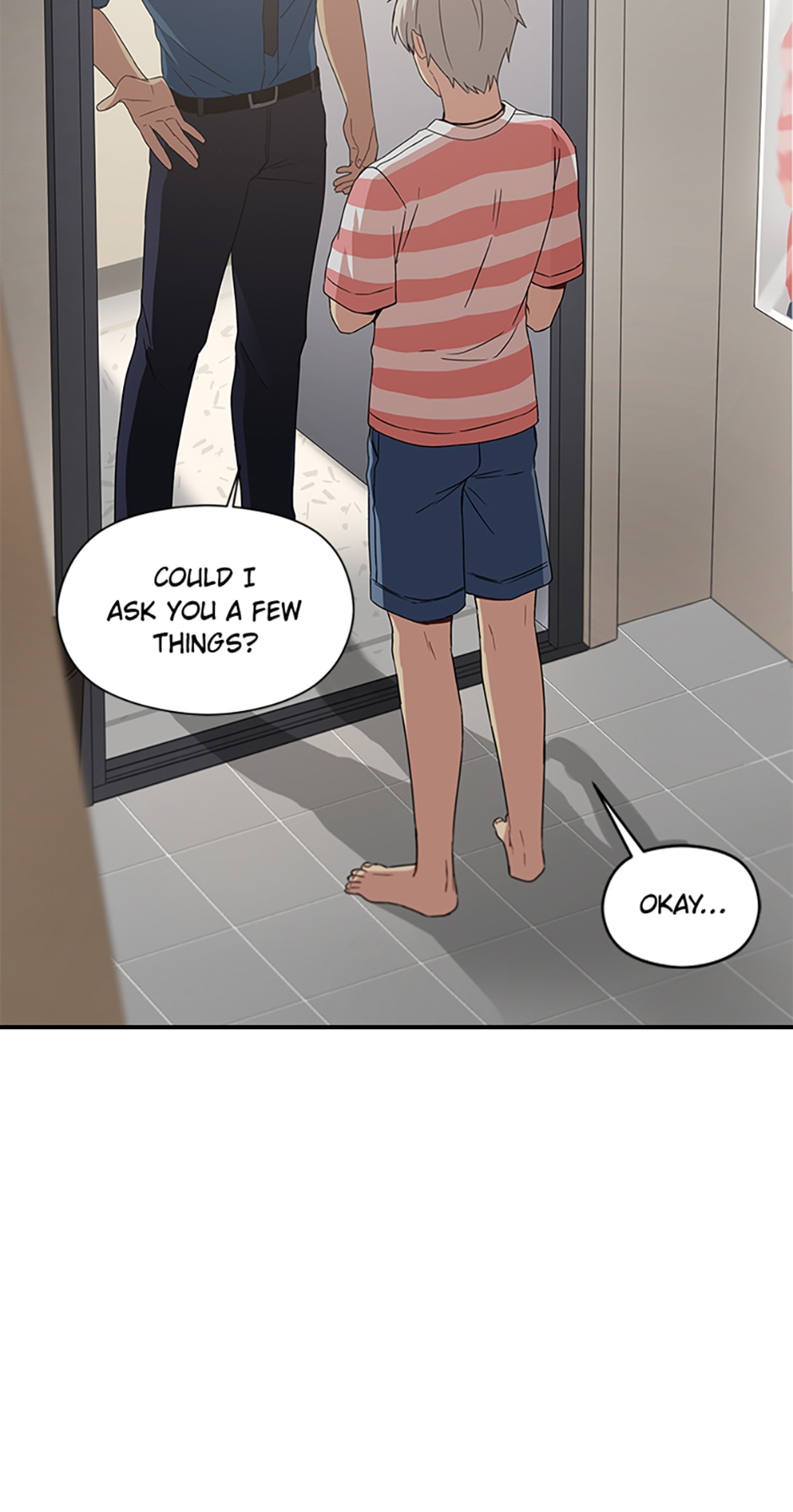 Read My Suspicious Roommate :: Episode 3 | Tapas Comics