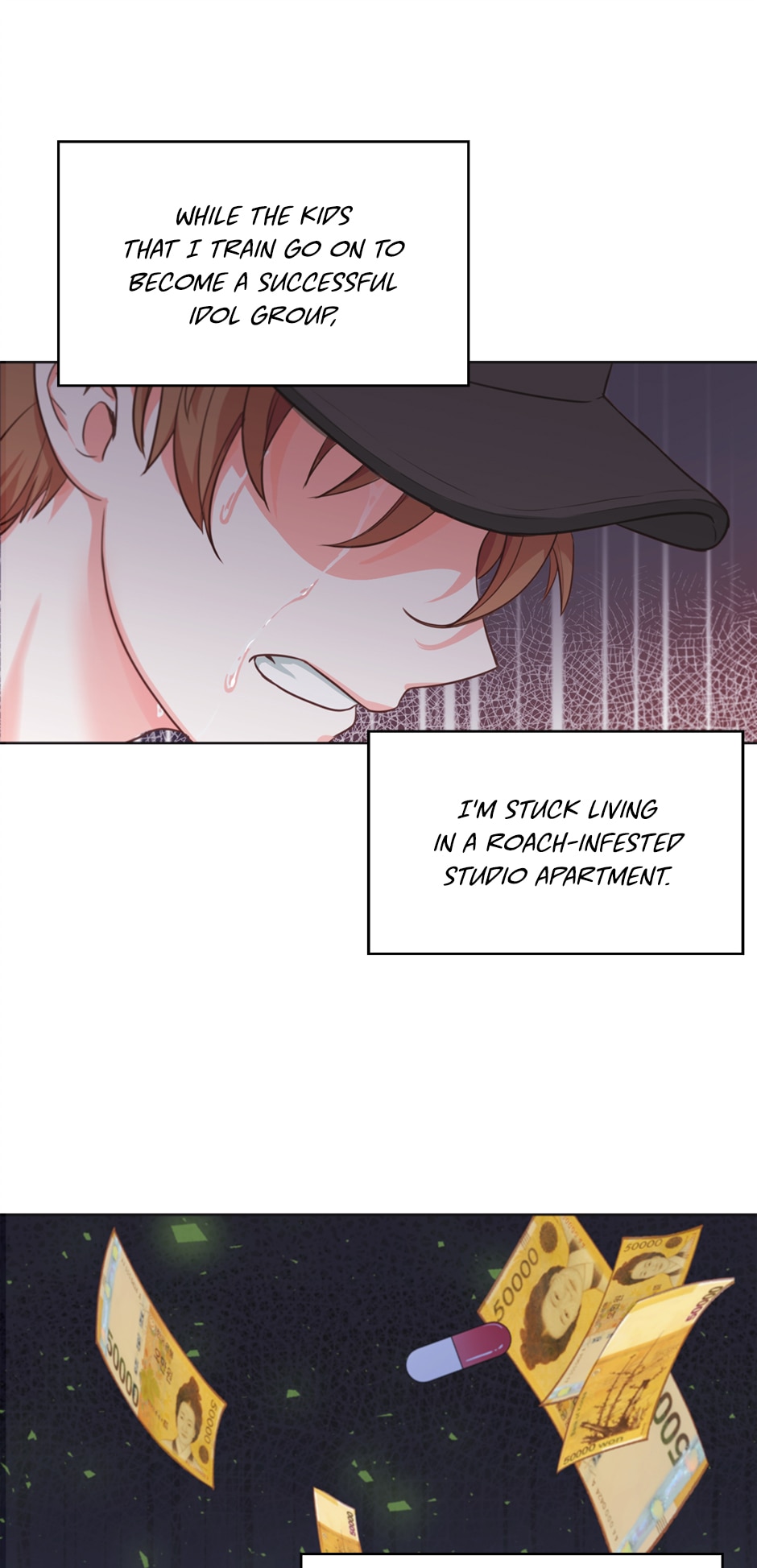 Read Second Try Idol :: 1. My Life As An Idol Trainee | Tapas Comics