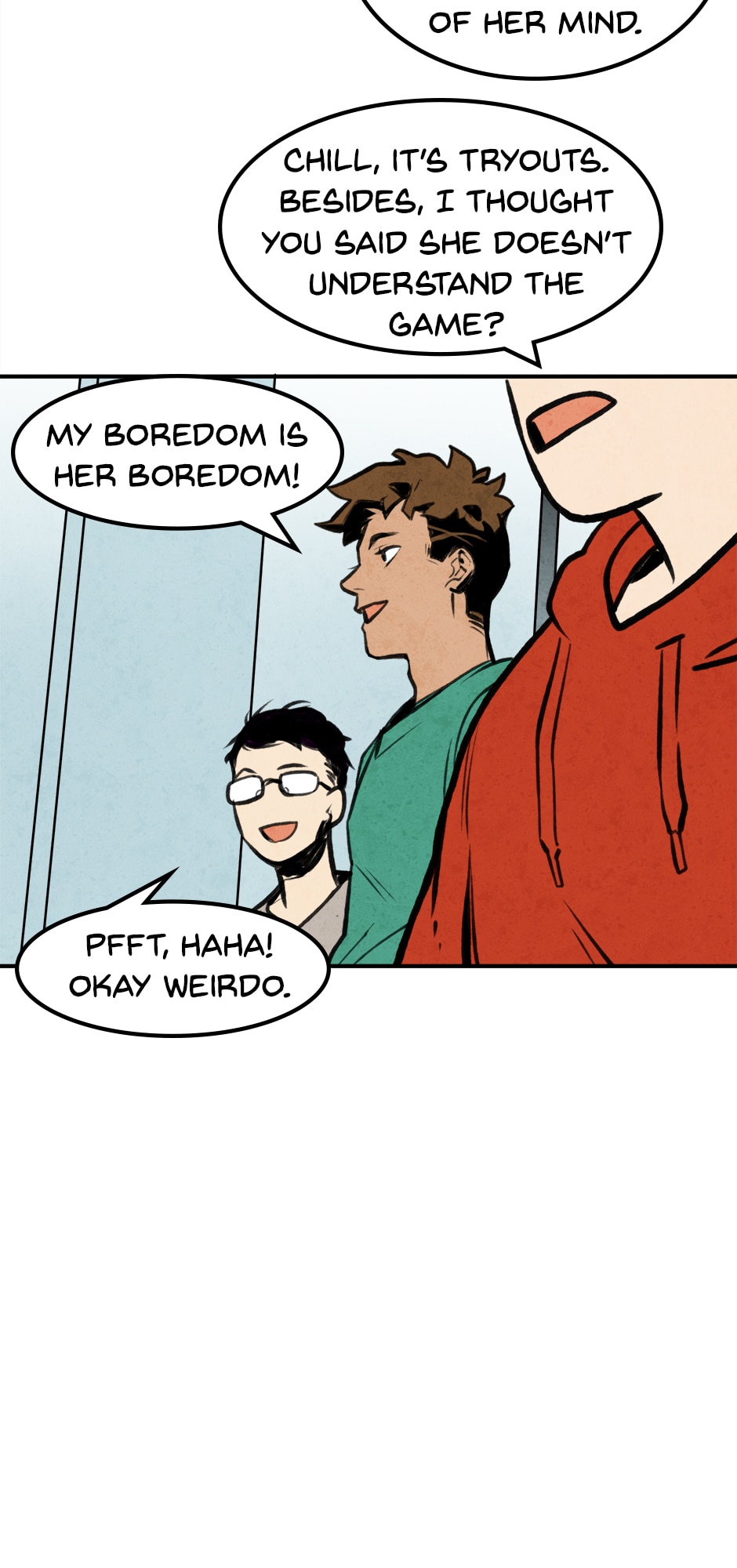 Read DPS Only! :: 12. No Distractions | Tapas Comics