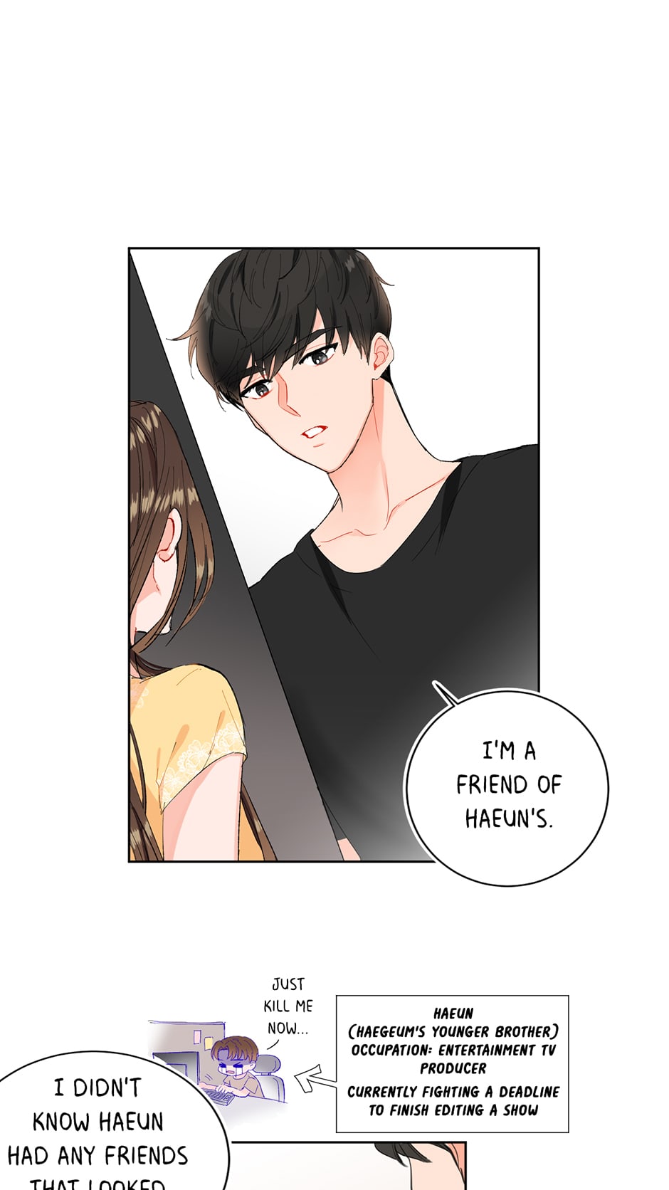 Read Substitute Boyfriend :: 1. Is This Fate? | Tapas Comics