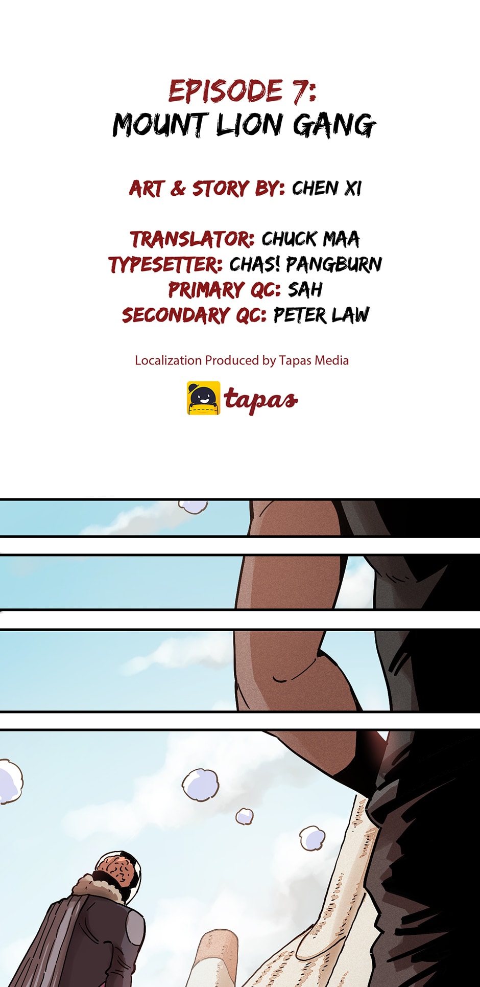 Read Of Machines and Beasts :: 7. Mount Lion Gang | Tapas Comics