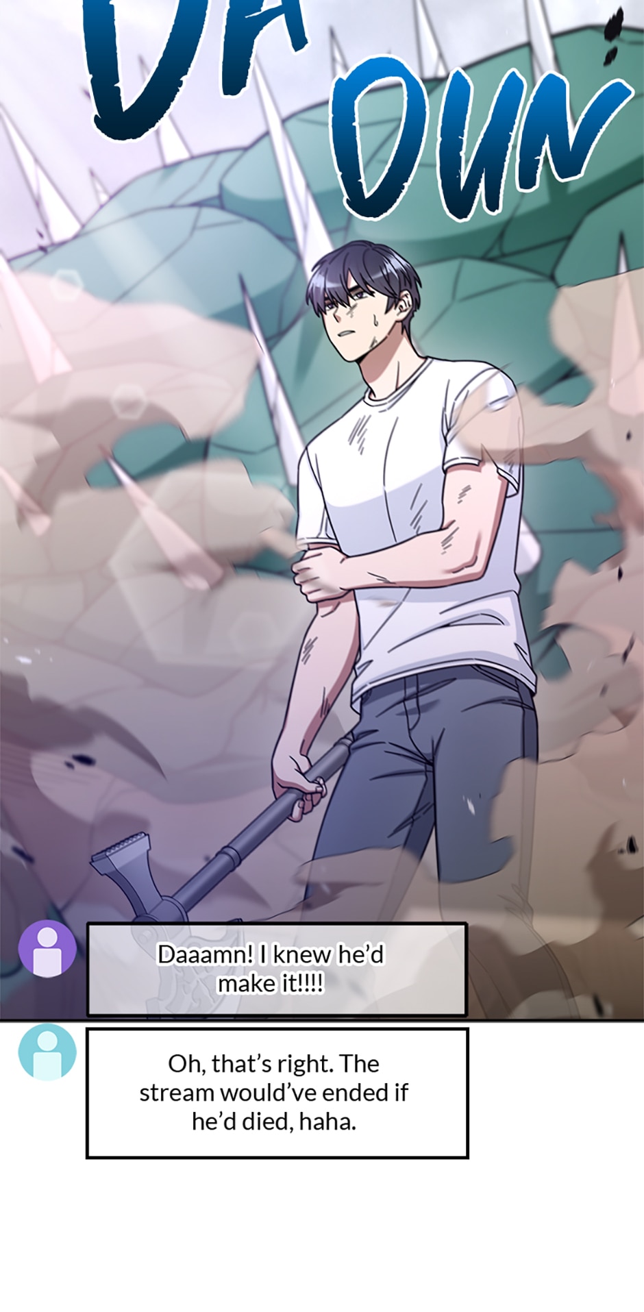 Read The Overpowered Newbie :: Episode 5 | Tapas Comics