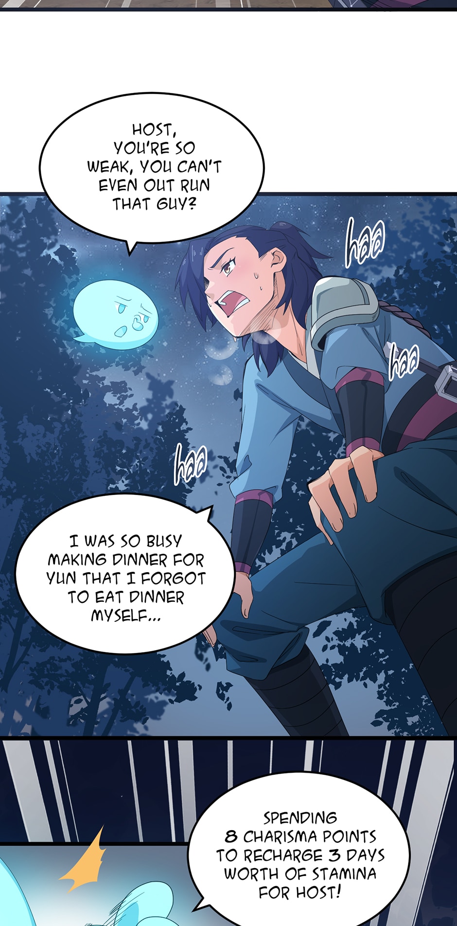 Read Birth of a Goddess :: 5. Charisma Points | Tapas Comics