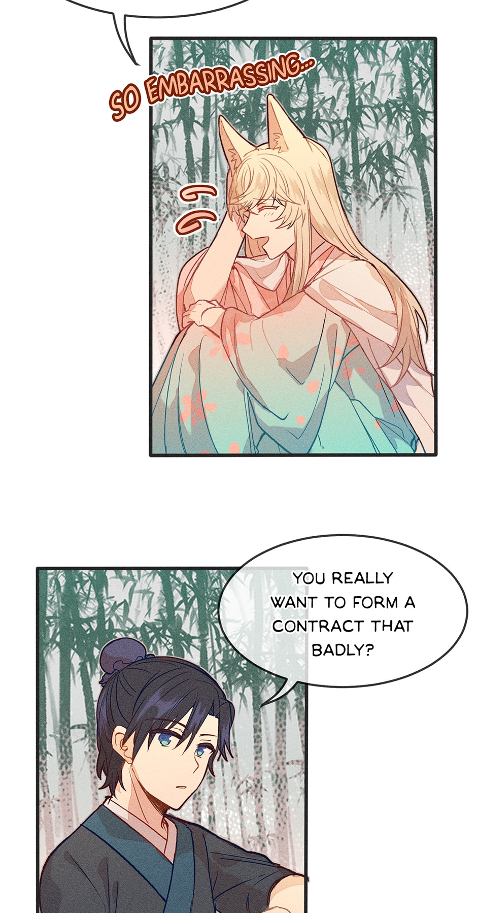 Read The Cultivator and His Contract Demon :: 4. Overthinking Again | Tapas Comics