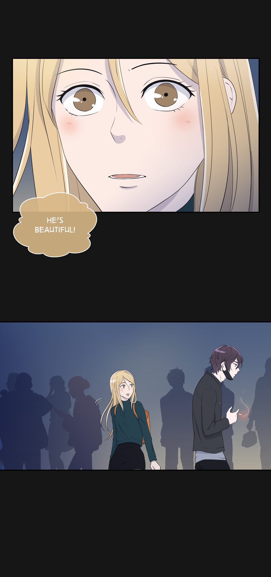 Read Comedown Machine :: 3. You’re just my type | Tapas Comics