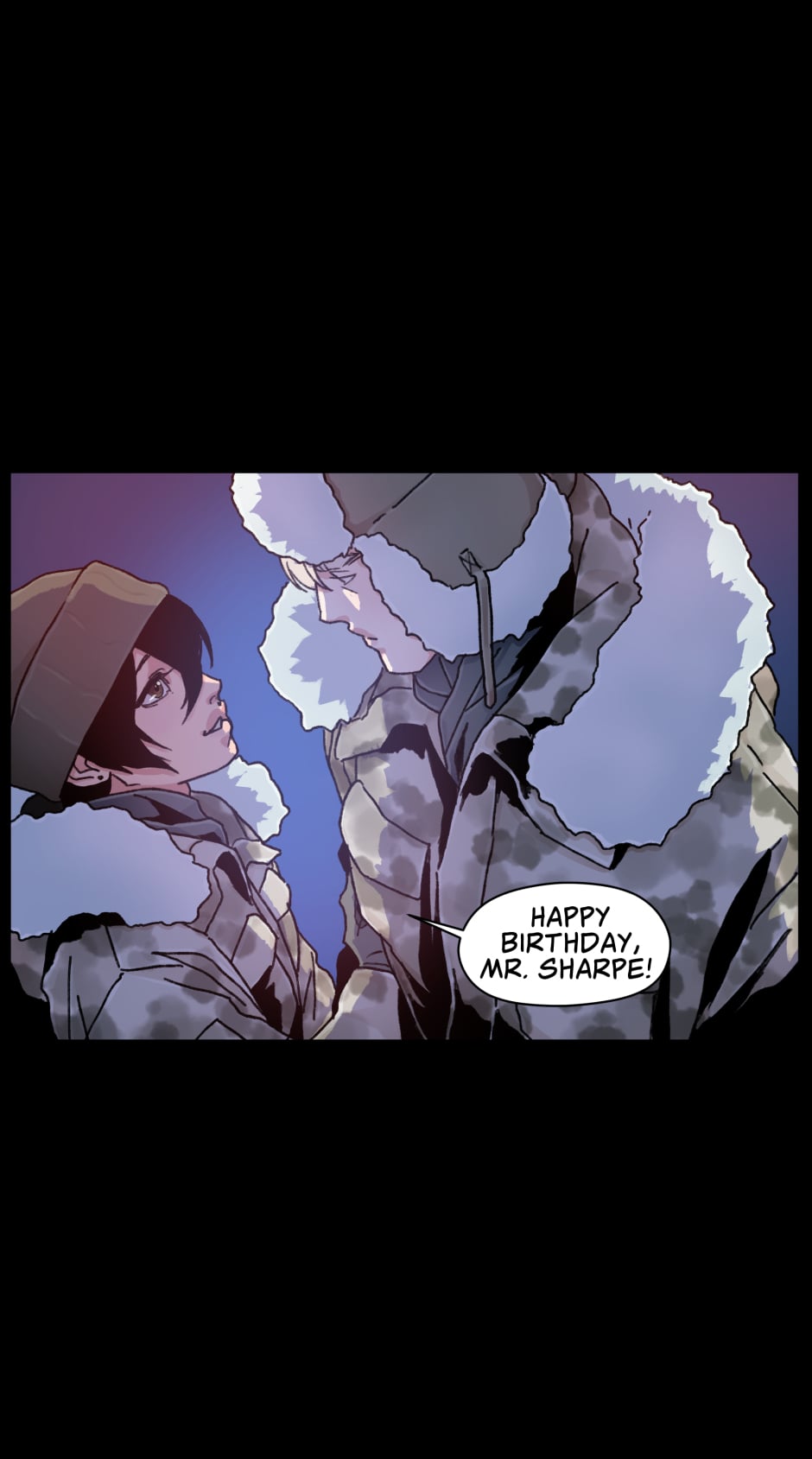 Read Sharpe & Rabbit :: 30. Visualizations | Tapas Comics