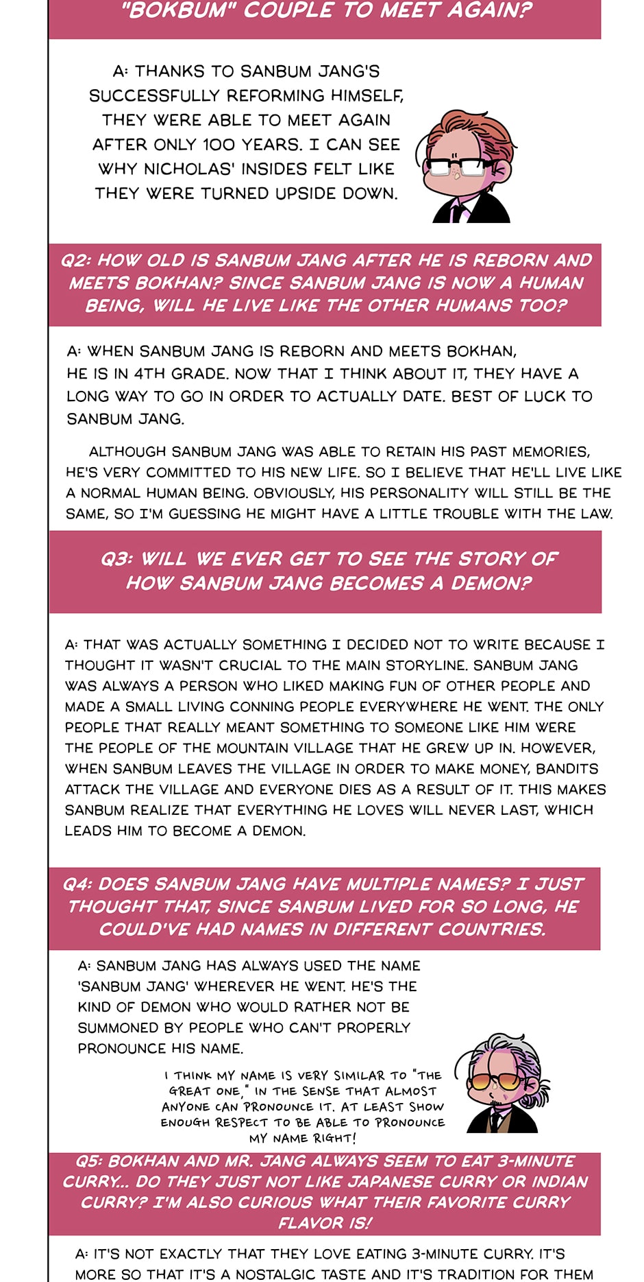 Read The Devil's Tango :: Author's Note | Tapas Comics