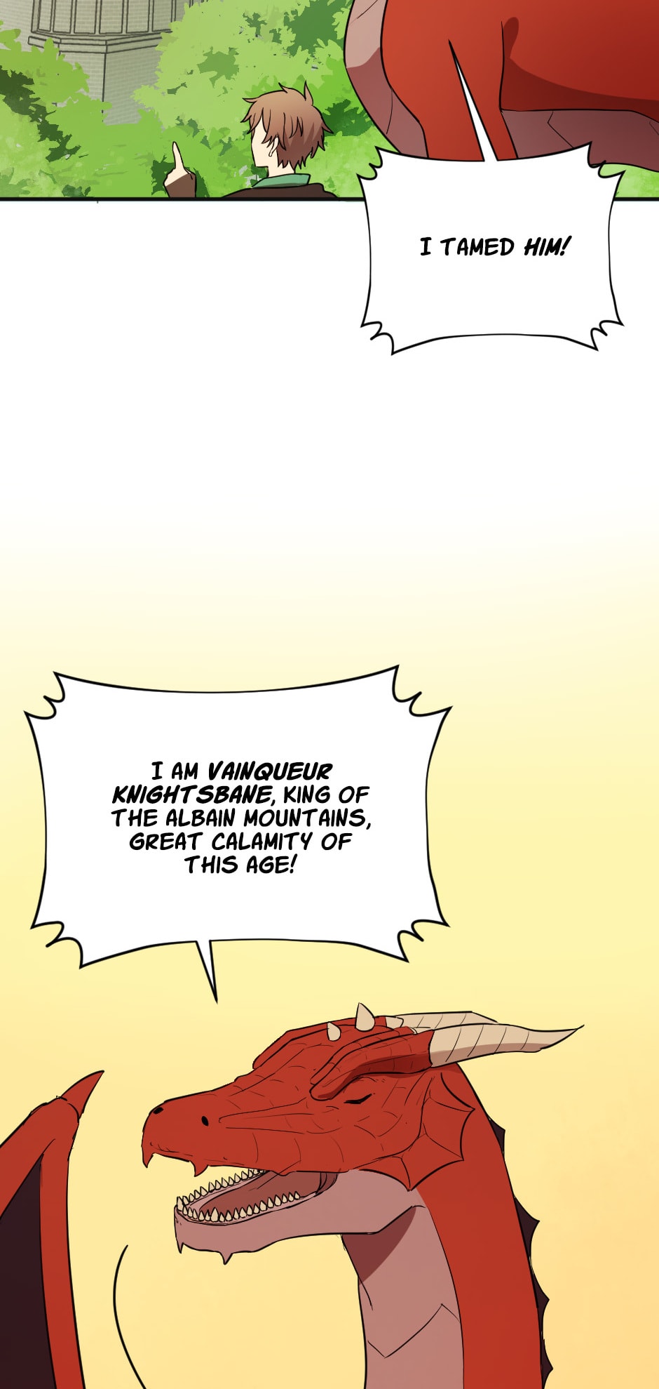 Read Vainqueur the Dragon :: 3. A Quest to Burn For | Tapas Comics