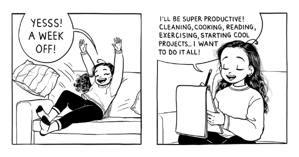 Read Cassandra Comics :: A week off | Tapas Comics