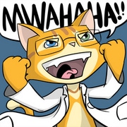 Mad Scientist Cat - Comedy Comics - WebComics