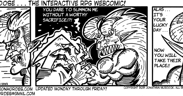 Read You Choose. . . The Interactive RPG Webcomic :: #311 | Tapas Comics