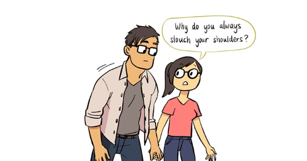 Read IT Guy & ART Girl :: Slouching | Tapas Comics