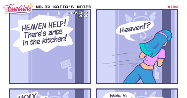 Read FourGirls☆ :: Katia's notes | Tapas Comics