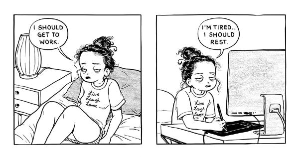 Read Cassandra Comics :: Daily routine | Tapas Comics