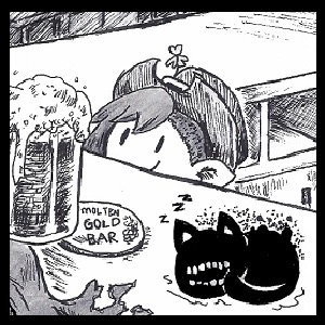 Read Bite Sized Monster Life :: A Stout Blackthorn | Tapas Comics