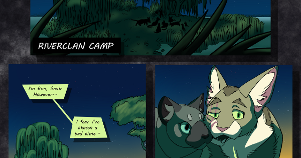 Read The Crooked Path: A Warrior Cats Fancomic :: Riverclan Camp | Tapas Comics