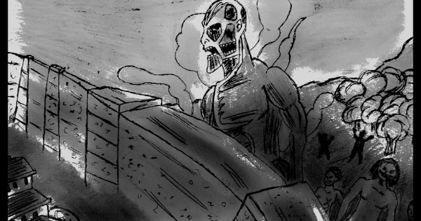 Read Art sketches and designs :: Attack On Titan Fanart Colossal Titan ...