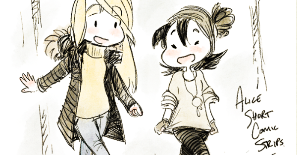 Read Alice's Short Comic Strips :: Chapter 1: Winter | Tapas Comics