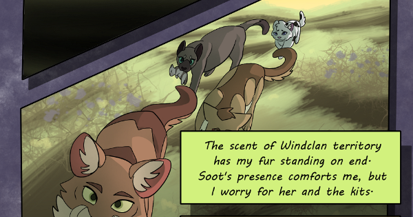 Read The Crooked Path: A Warrior Cats Fancomic :: Chapter 3: A Grave ...