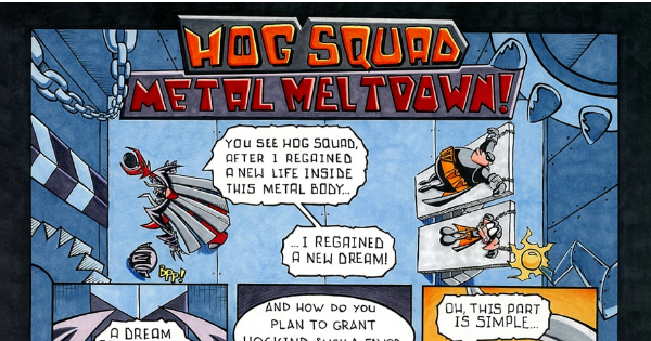 Read Hog Squad :: Metal Meltdown! | Tapas Comics