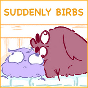 suddenly birbs - Comedy Comics - WebComics