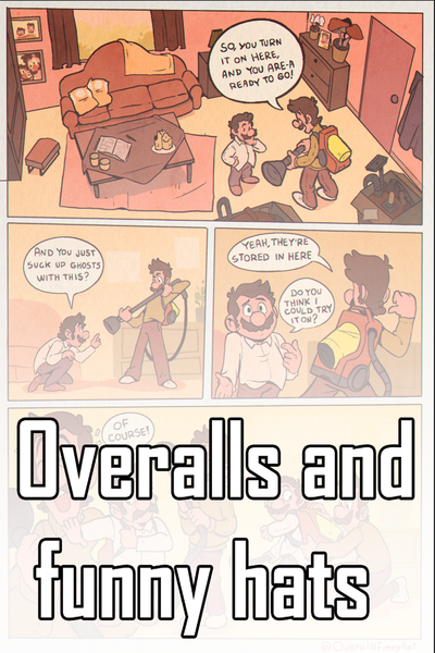 Read overalls and funny hats :: Wonder where Bowser Jr. gets his artistic side from? | Tapas Comics