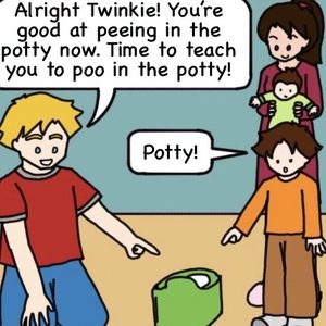 Read Peach and Cream :: Potty Training Stories 06 | Tapas Comics