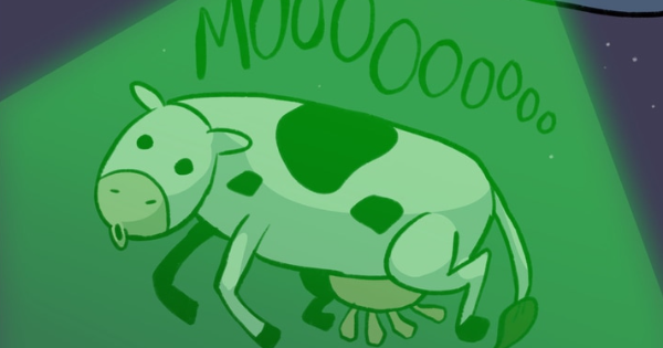 Read The Doodle Demon :: Cows and Aliens | Tapas Comics