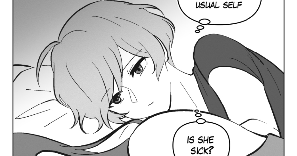 Read To.Get.Her :: [4KOMA] 020. -Pandemic Arc- Overthinking | Tapas Comics