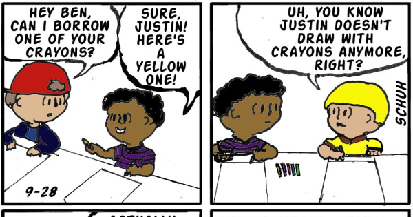 Read Year 'Round Days :: Borrowing Crayons | Tapas Comics