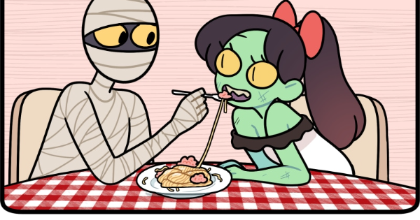 Read Zomcom :: Mummy's Spaghetti | Tapas Comics