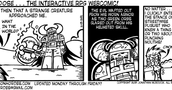 You Choose. . . The Interactive RPG Webcomic :: #278 | Tapas